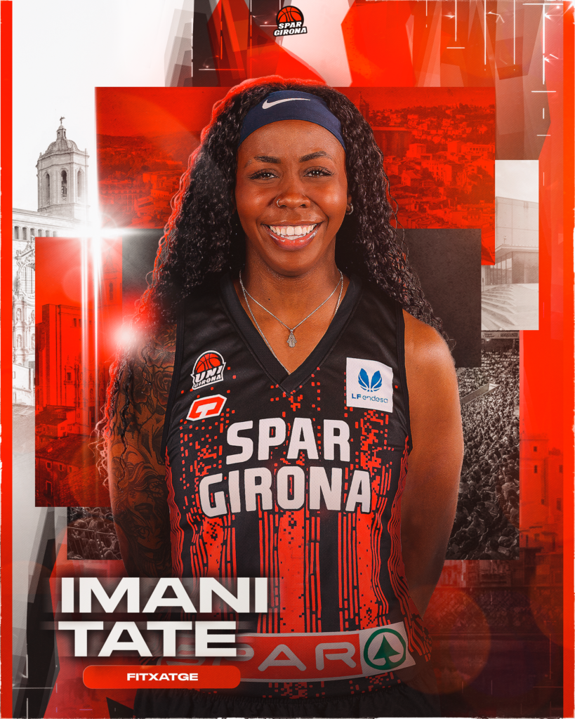 IMANI TATE JUGARÁ EN EL SPAR GIRONA - UNI Bàsquet Girona
