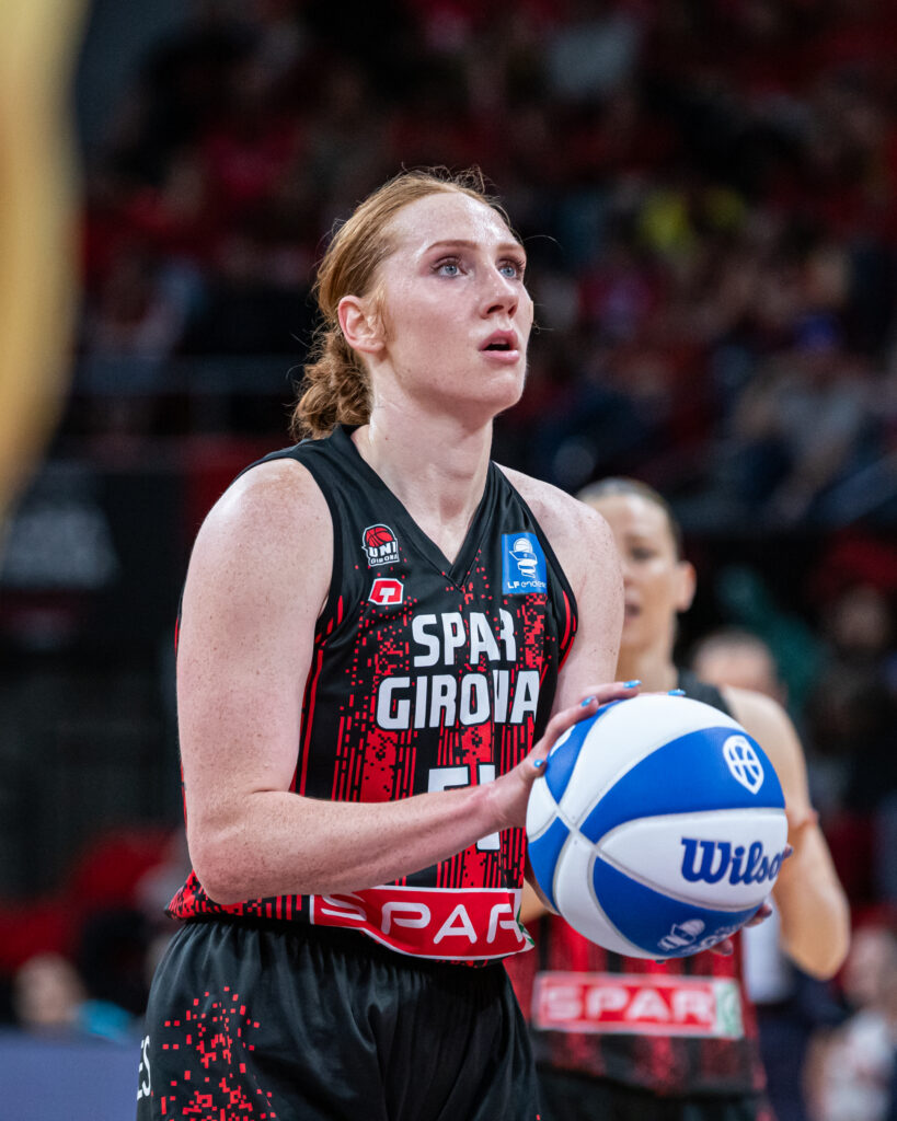 Chloe Bibby, inclosa al Cinc Ideal de la LF Endesa! - UNI Bàsquet Girona